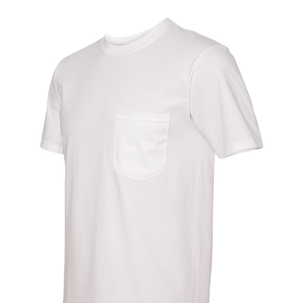 PVT LBL Adult 5.4 Ounce Midweight Pocket T-Shirt | ACC Website